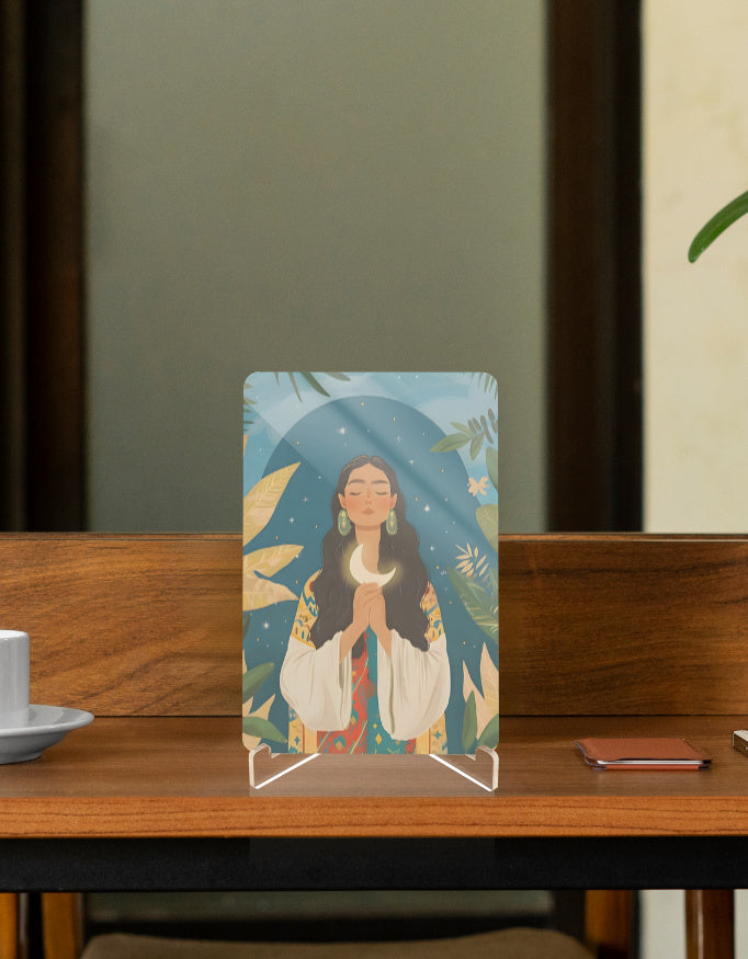 Cosmic Queen Acrylic Display Stand – EverythingBoho